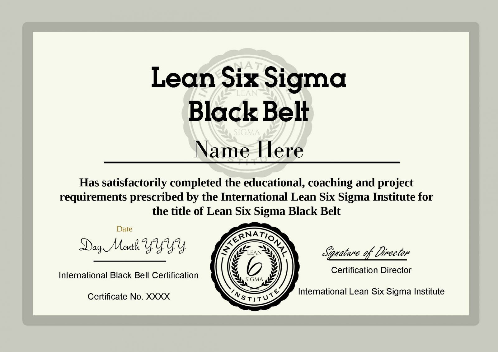 Lean Six Sigma Black Belt Certification Online | Black Belt Exam ...